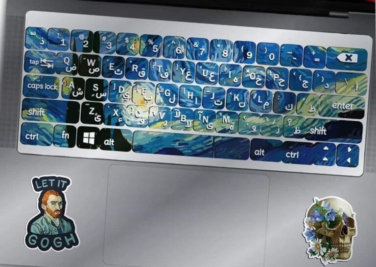 gogh keyboard stickers – olastationery