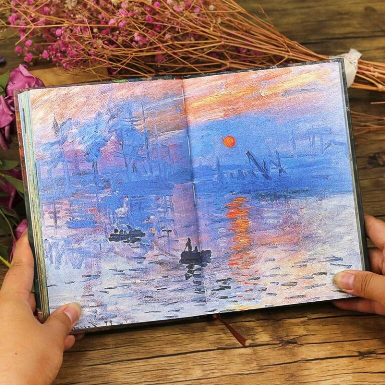 Van Gogh & Monet Inspired Impressionism Journal – olastationery